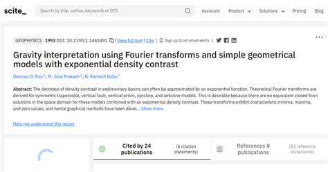 Gravity Interpretation Using Fourier Transforms And Simple Geometrical