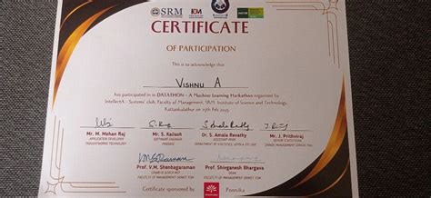 Datathon Machinelearning Hackathon Innovation Teamwork Collaboration… Vishnu A