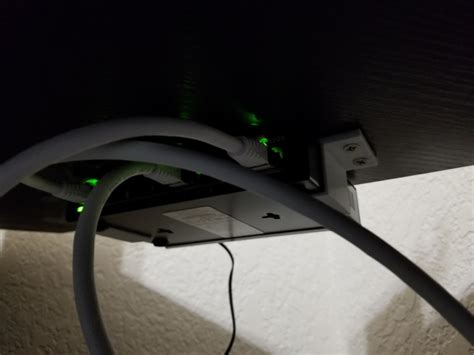 Switch Bracket For Netgear Gs By Faultedlogic Download Free Stl Model Printables Com