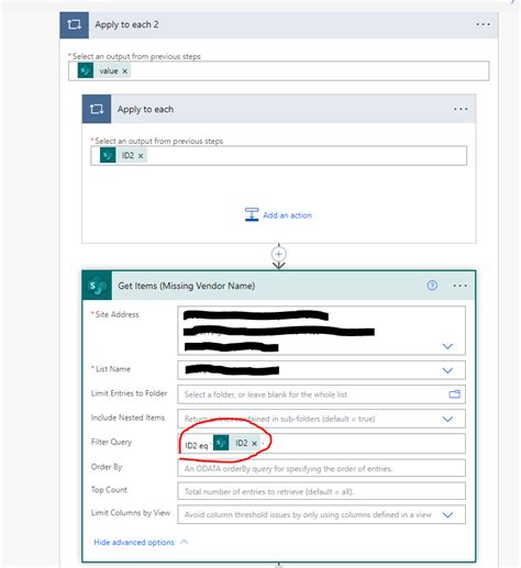 comparing columns in sharepoint list a and sharepo power platform