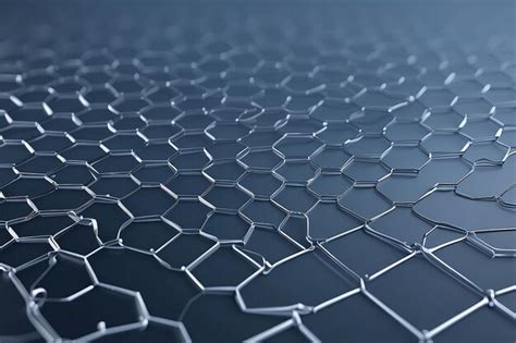 Premium Photo Graphene Sheet Illustration Stock Illustration