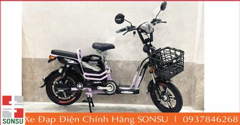 Xe Đạp Điện Sonsu Ruby 18inh Bán Chạy Nhất Thị Trường 2023