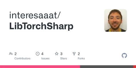 Github Interesaaatlibtorchsharp
