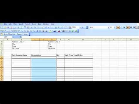 Purchase Request Form Template Excel
