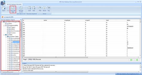 Sql Database Recovery Tool To Repair Corrupt Mdf Ndf Files