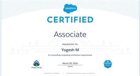 Im Happy To Share That Ive Obtained A New Certification Salesforce Certified Associate From