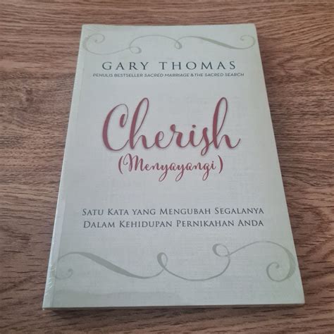 Cherish Gary Thomas Buku And Alat Tulis Buku Di Carousell