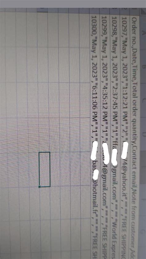 Import Order Into Csv Rwix