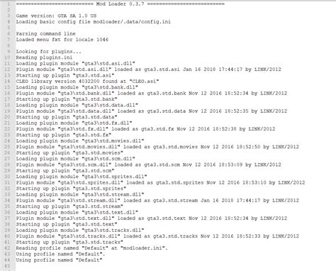 feature request add time y m d h i s at modloader log to detect mods