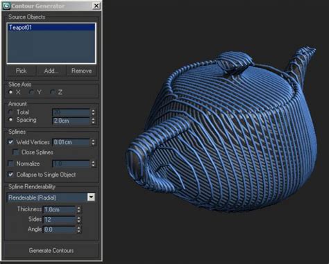 Contour Generator Scriptspot