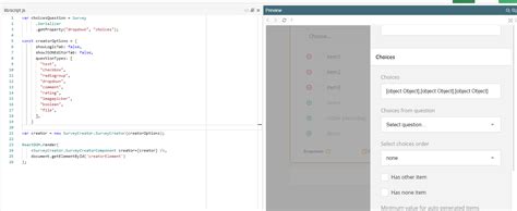 Getproperty Function Resets Isarray · Issue 3939 · Surveyjssurvey