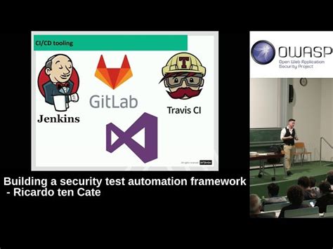 Free Video Building A Security Test Automation Framework From Owasp