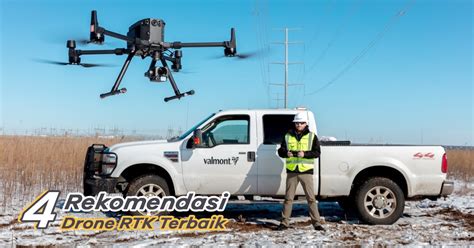 4 rekomendasi drone rtk untuk pemetaan lebih akurat