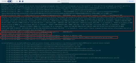 Jpa使用报错：connection Is Read Only Queries Leading To Data Modification Are Not Allowed 源码巴士