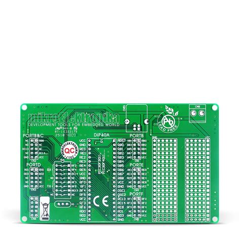 Dspic Ready1 Board 40 Pin Dspic Mikroelektronika