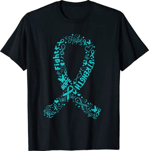 15 World Ovarian Cancer Day Shirt Designs Bundle For Commercial Use