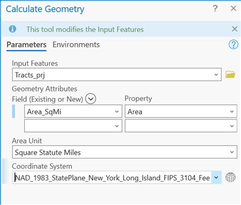 Calculating Geometry Attributes Of Vector Features — Mapping 101