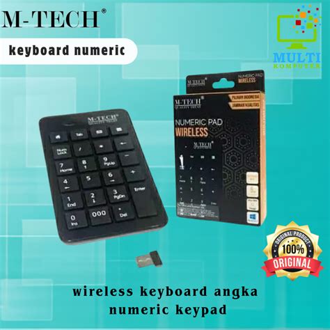 Jual Wireless Keyboard Angka Numeric Keypad Shopee Indonesia