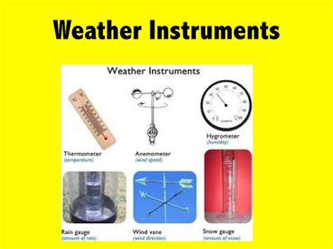 Weather Instruments Pictures