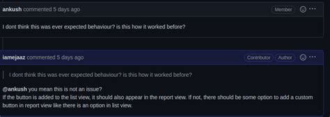 Custom Buttons Of List View Is Not Visible In Report View Issue Frappe Frappe GitHub
