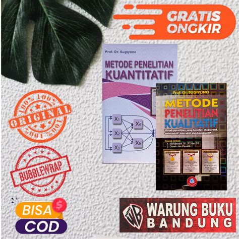 Jual Paket Buku Metode Penelitian Kuantitatif Dan Kualitatif Prof Dr