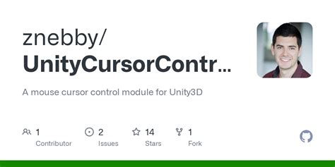 Github Znebby Unitycursorcontrol A Mouse Cursor Control Module For Unity D