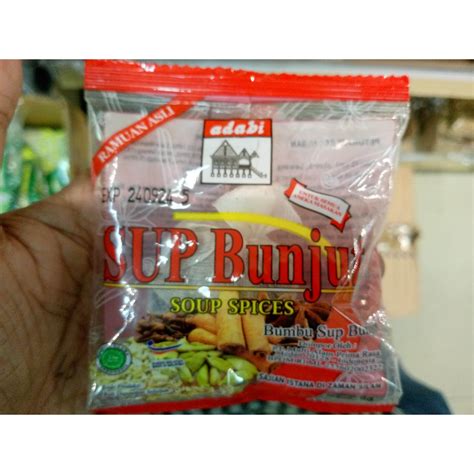Jual Adabi Bumbu Sup Bunjut Sup Buntut 8 Gr Shopee Indonesia