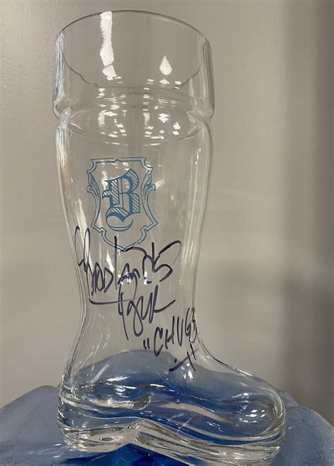 Official Badlands Chugs Boot Glass Plastic Or Autographed Badlandschugs