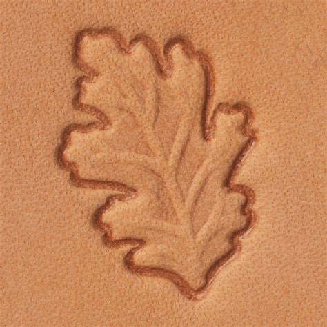 Oak Leaf Leather Carving Pattern