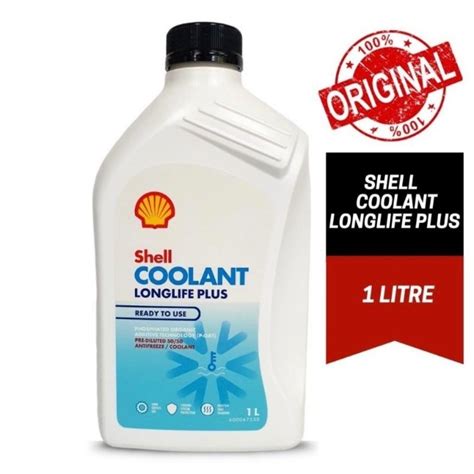 Shell Coolant Longlife Plus 1 Litre 100 Original Shell Shopee Malaysia