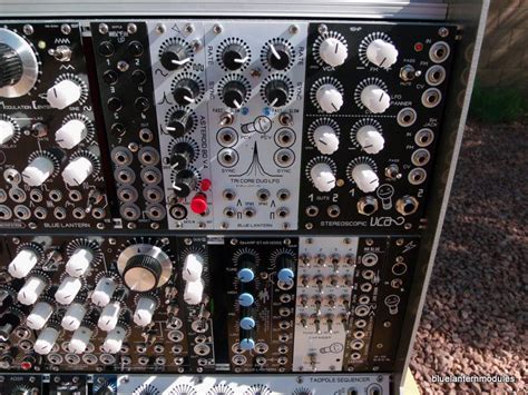 MATRIXSYNTH Blue Lantern Modules U Analog Modular Synthesizer System