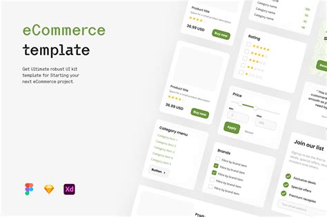 Item Ecommerce Template Ui Kit By Bilekpetr Shared By G4ds