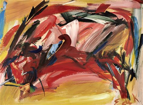 Elaine De Kooning The Bull 1959 1 Whitechapel Gallery