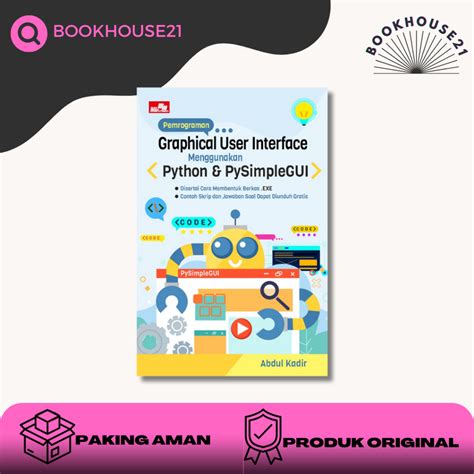 Jual Pemrograman Graphical User Interface Menggunakan Python