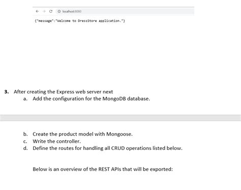 Solved Overview Create The Nodejs Express Exports Rest