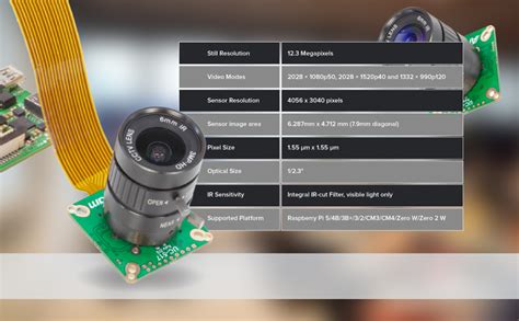 Arducam Imx477 Pi Hq Camera For Raspberry Pi 5 Comes With