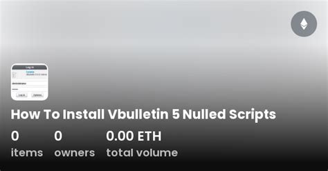 How To Install Vbulletin Nulled Scripts Collection Opensea
