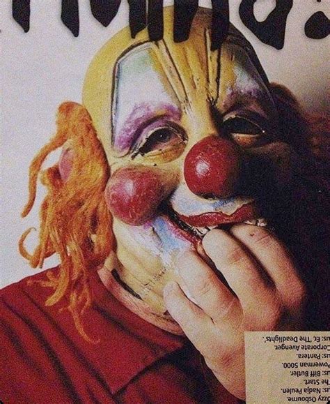 Shawn Crahan Clown Horror Slipknot Artist