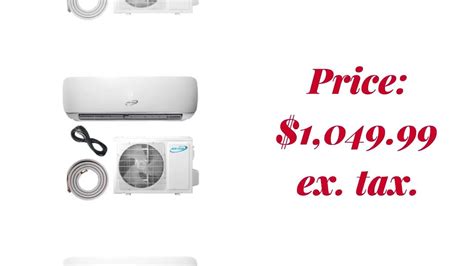 220v Ductless Mini Split Heat Pump