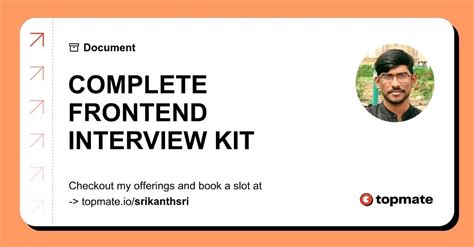 Srikanth Tekumudi On Linkedin Frontenddevelopment Careerchallenges