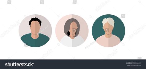 사용자 프로필 Ux 벡터 Persona 아바타 스톡 벡터로열티 프리 1690060669 Shutterstock