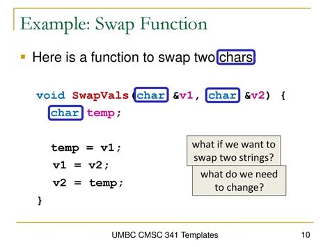 Cmsc 341 Lecture 6 Templates Ppt Download