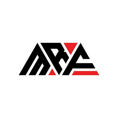 mrf triangle letter logo design with triangle shape mrf triangle logo design monogram mrf