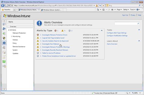 Windows Intune Features Details And Screenshots 4sysops