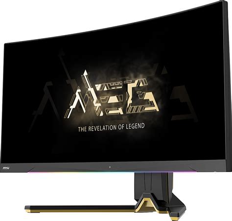 Best Buy Msi Meg342cqdoled 34 Oled Curved Ultrawide Qhd Freesync Premium Monitor Displayport
