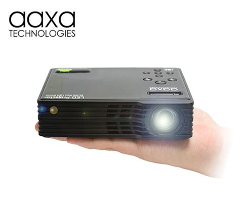 AAXA LED Android Micro Projector DLP Portable LED Micro Projector Android Operating System