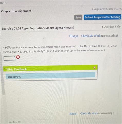 Solved Chapter 8 Assignment Assignment Score 2407