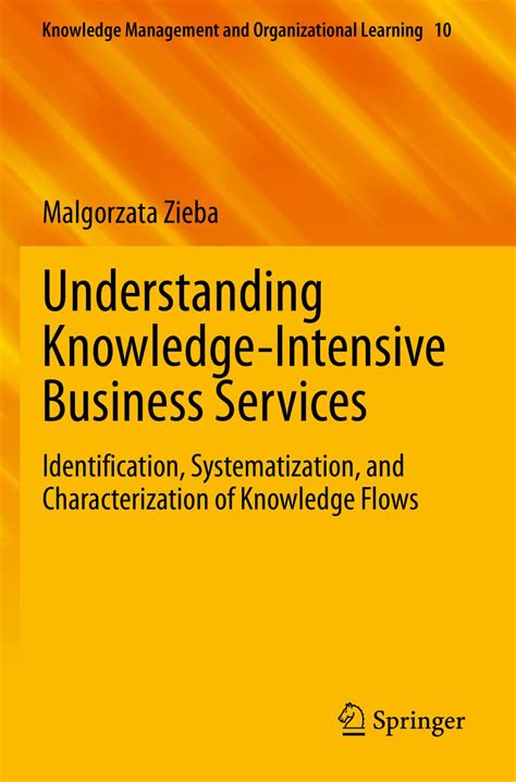 Buy Understanding Knowledge Intensive Business Services Identification Systematization And