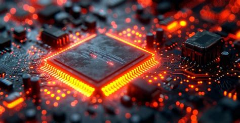 Premium Photo Microcircuits Modern Neo Technologies Development Of Science Ai Generated Image