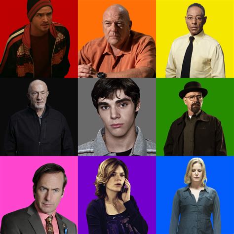 Breaking Bad Character Color Edits R Breakingbad